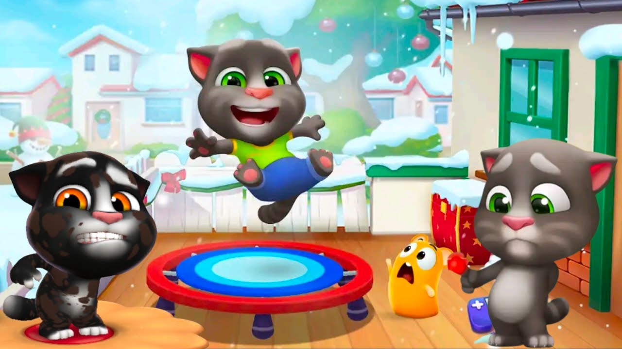 My Talking Tom 2 💨Toilet Poop (ios & Android) Gameplay - YouTube