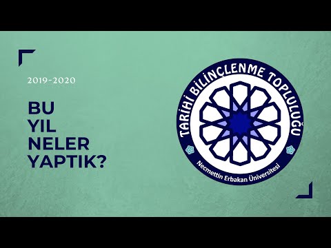 Tarihi Bilinçlenme Topluluğu 2019-2020 Akademik Yılı Faaliyetleri