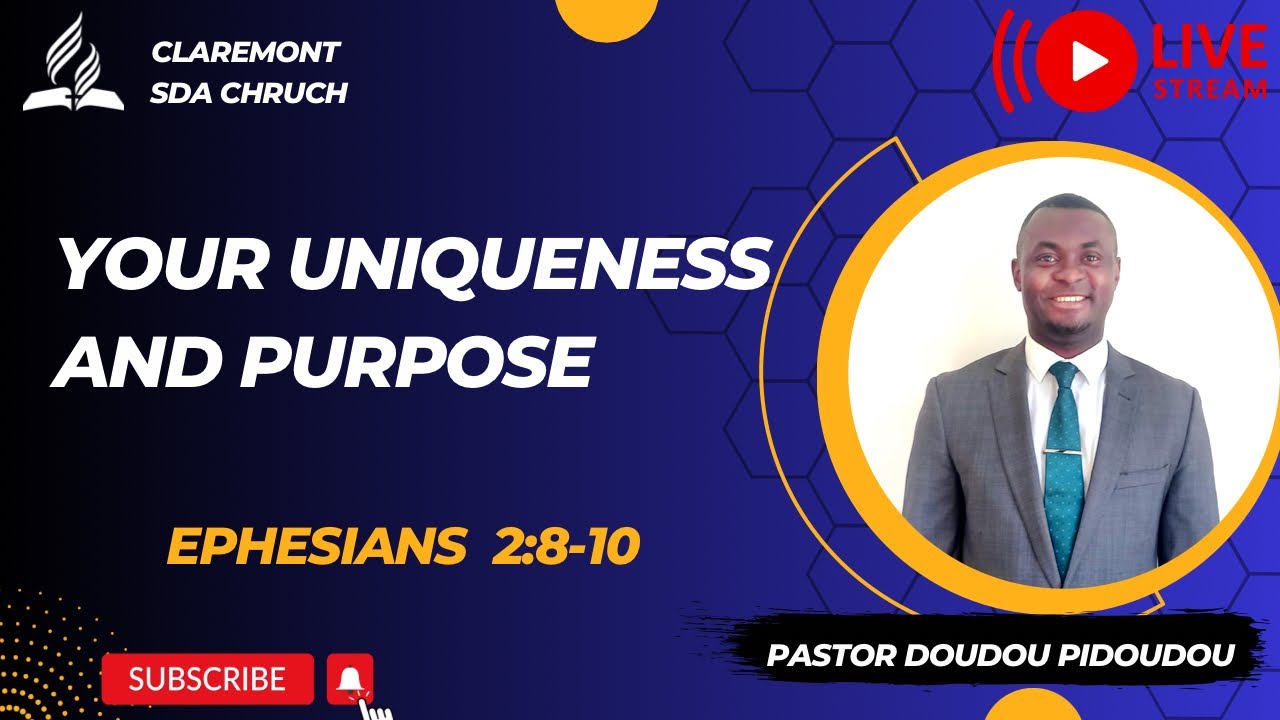 Claremont SDA Church-05-August- 2023~Pastor Doudou Pidoudou•Your ...