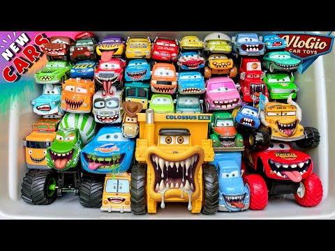 Disney Pixar Cars Unboxing Review | Lightning McQueen, Tow Mater, Chick Hicks, Sally Carrera, Cruz
