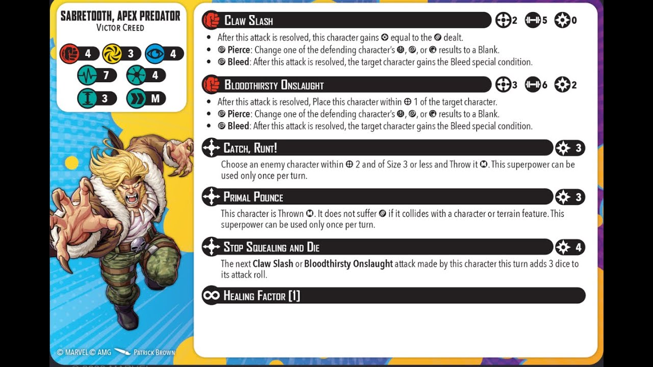 Marvel Crisis protocol: From panel to play its the apex predator ...