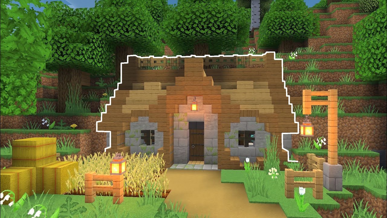 MINECRAFT | Cara membuat rumah dibawah tanah simple untuk survival ...