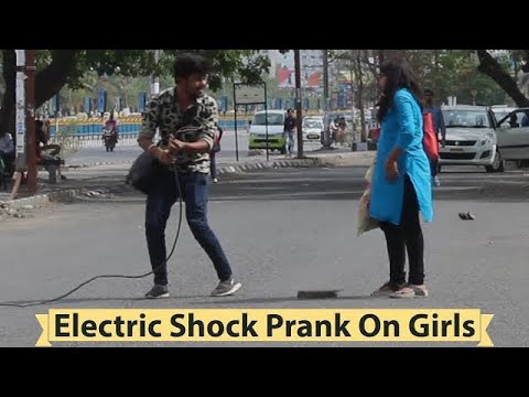 Electric Shock Prank On Girls | Prank In India | Robin Jindal Bakchod | RJB | comedy and funny ...