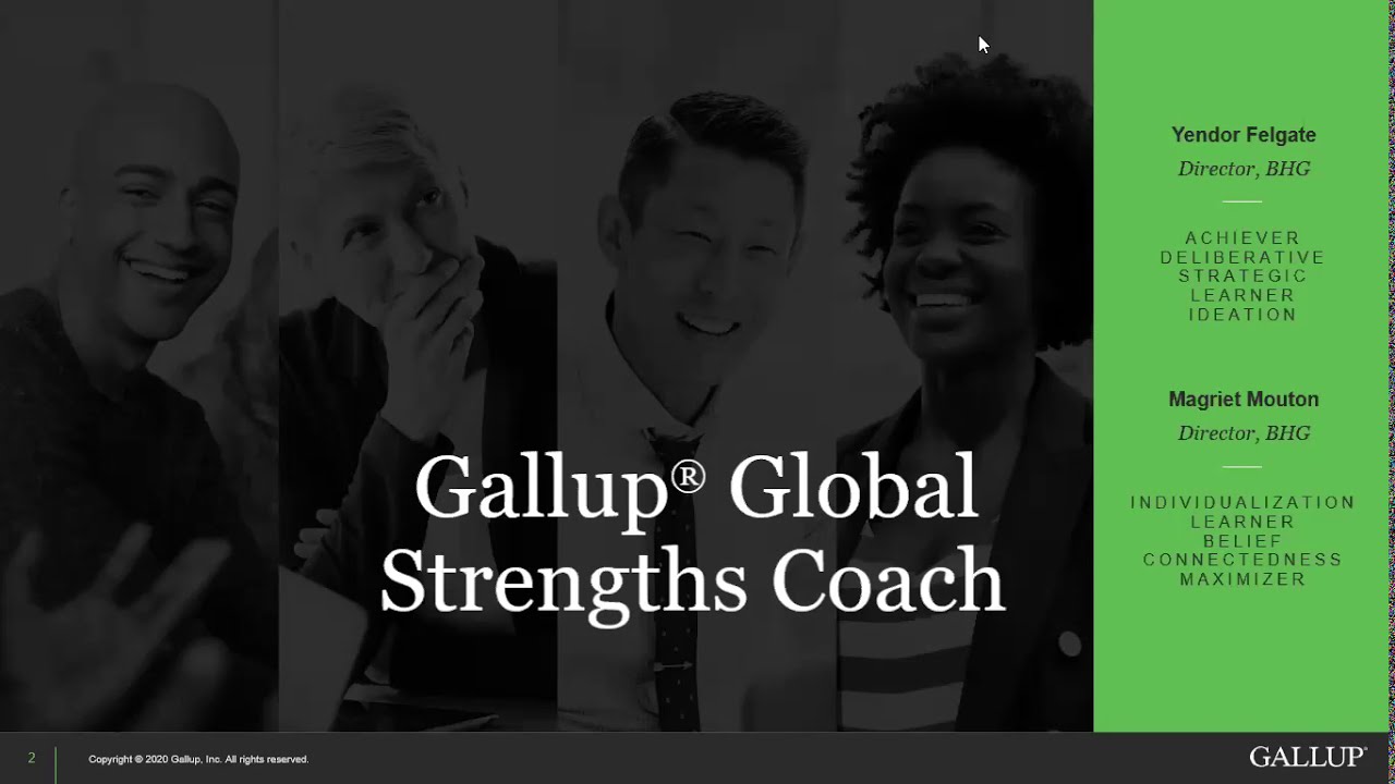 What's new in the Gallup Certification - 2021 - YouTube