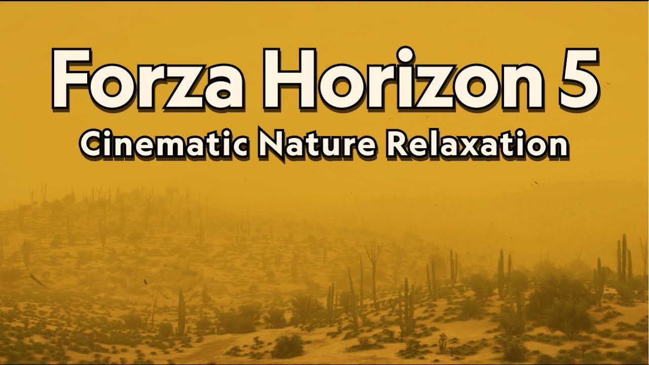 Forza Horizon 5: A Cinematic Nature Relaxation Experience - RTX 2070 ...