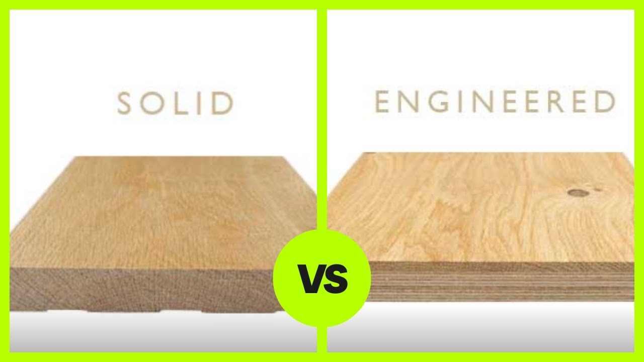 Engineered vs Solid Hardwood: Which is better? - YouTube