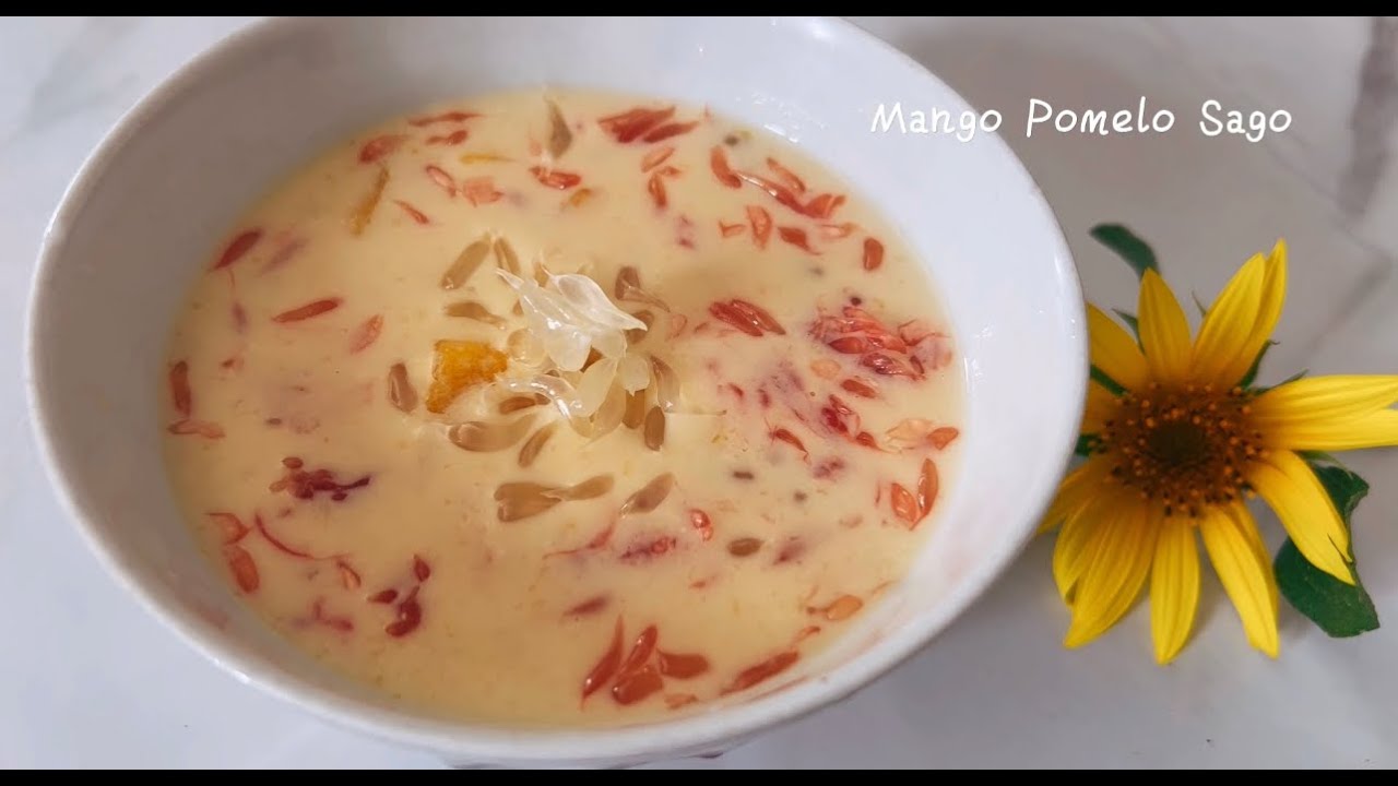 Mango Pomelo Sago chill your summer day - Asian dessert [杨枝甘露] - YouTube