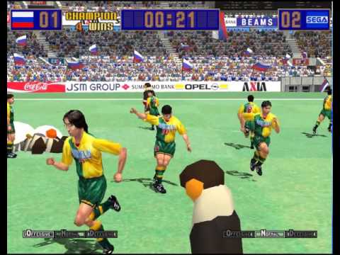 2 Players - MVP Yukichan vs FC SEGA - Virtua Striker 2 ver. 1997
