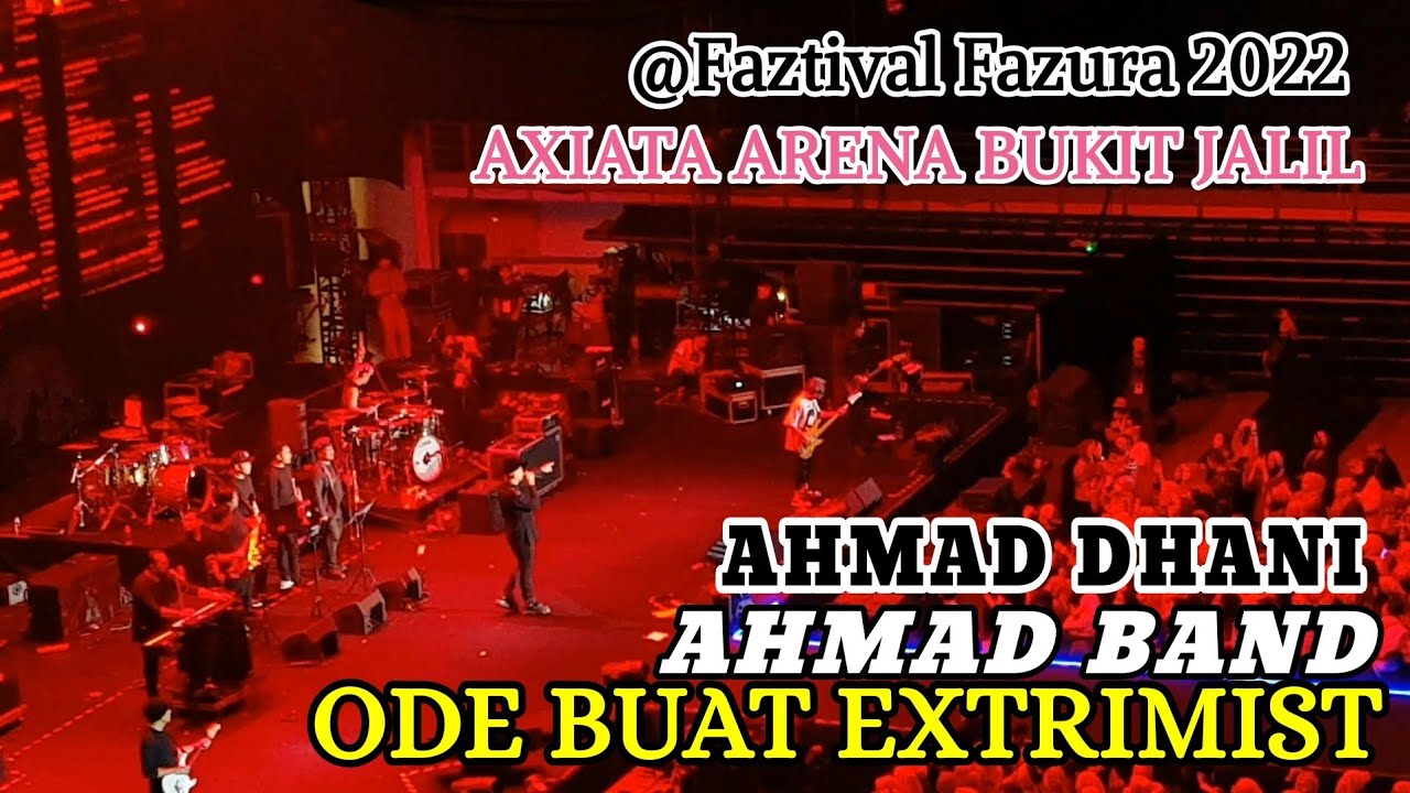 🔥Ahmad Band ( AHMAD DHANI ) - Ode Buat Extrimist ☆ Live Konsert ...