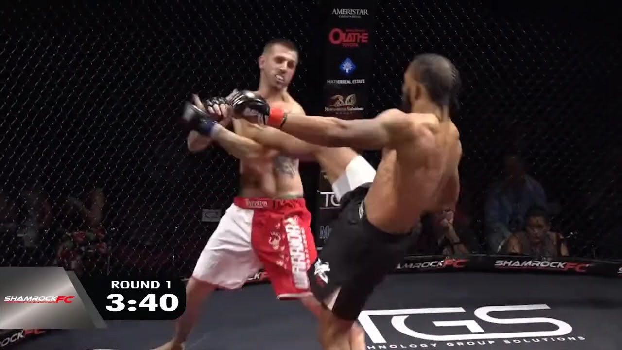 Shamrock FC: 321 Theo Brown Vs Kaleb Collins - YouTube