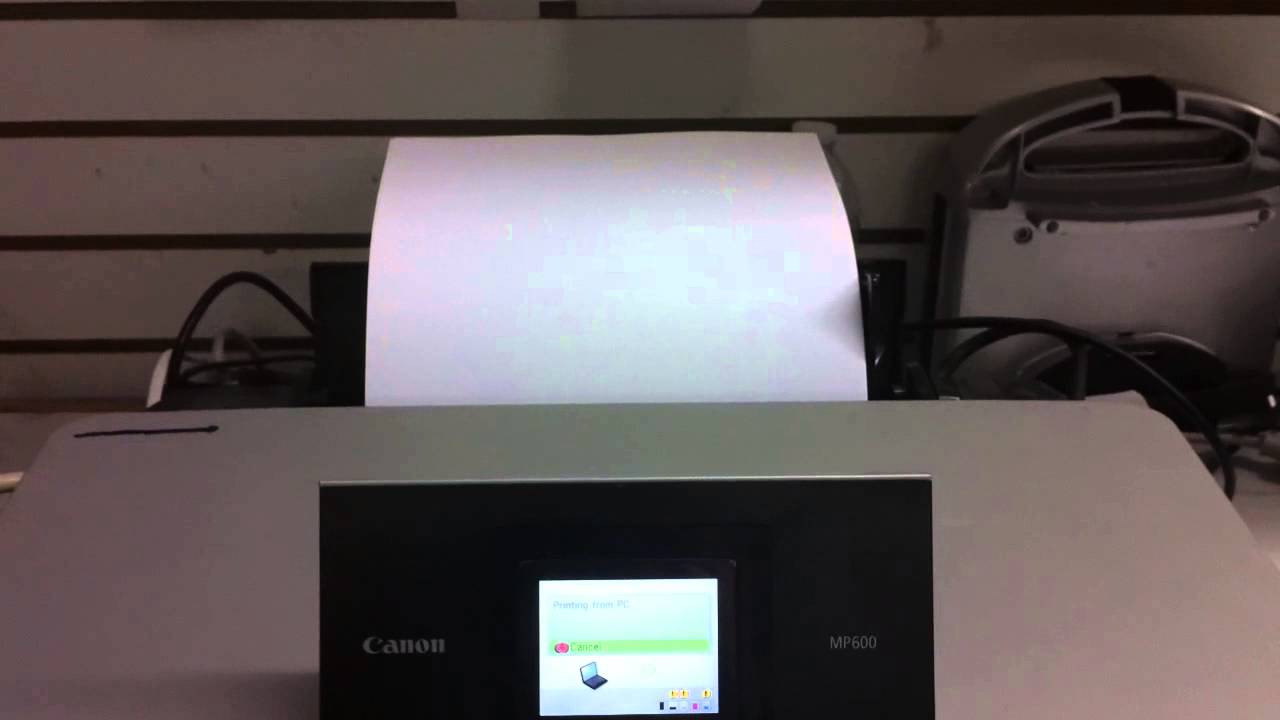 Canon Pixma MP600 - YouTube