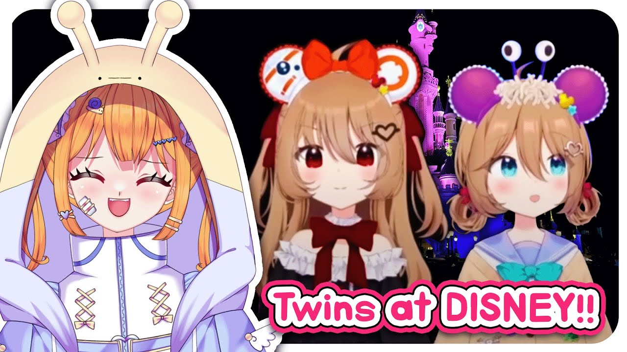Neuro and Evil in DISNEYLAND! | Snail Vtuber reacts to Neuro-sama - YouTube