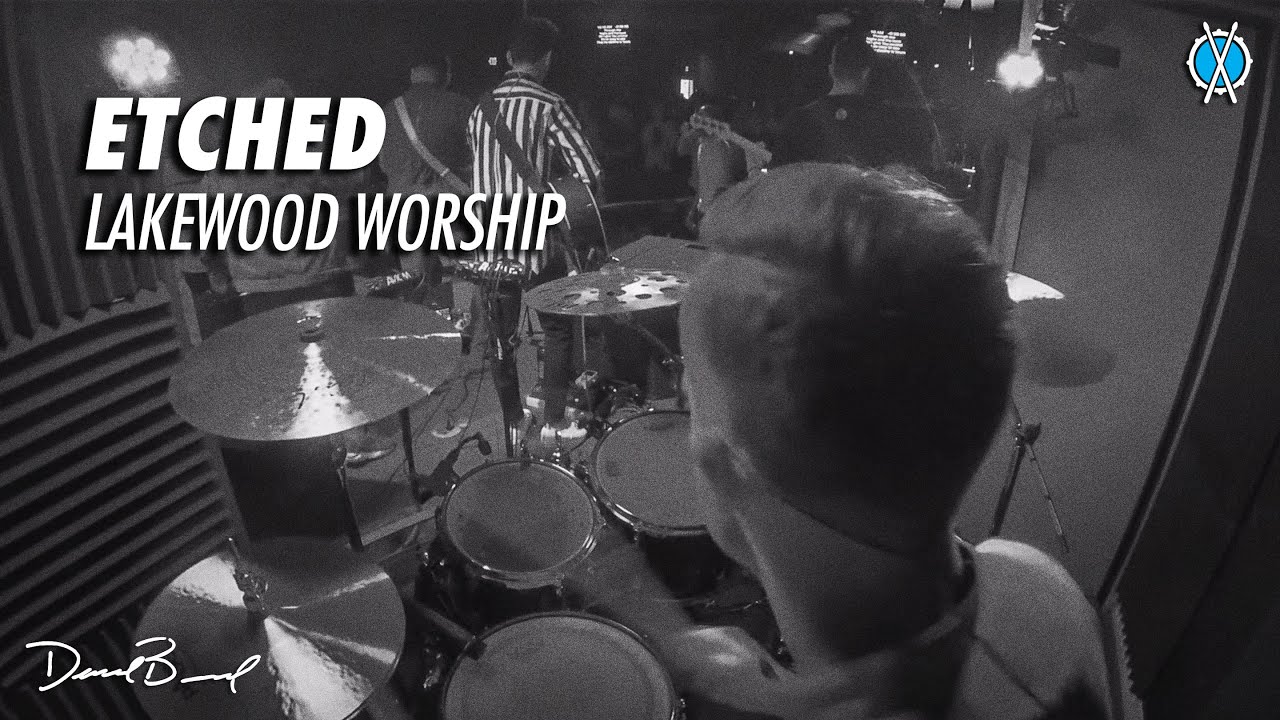 Etched Drum Cover // Lakewood Worship // Daniel Bernard - YouTube