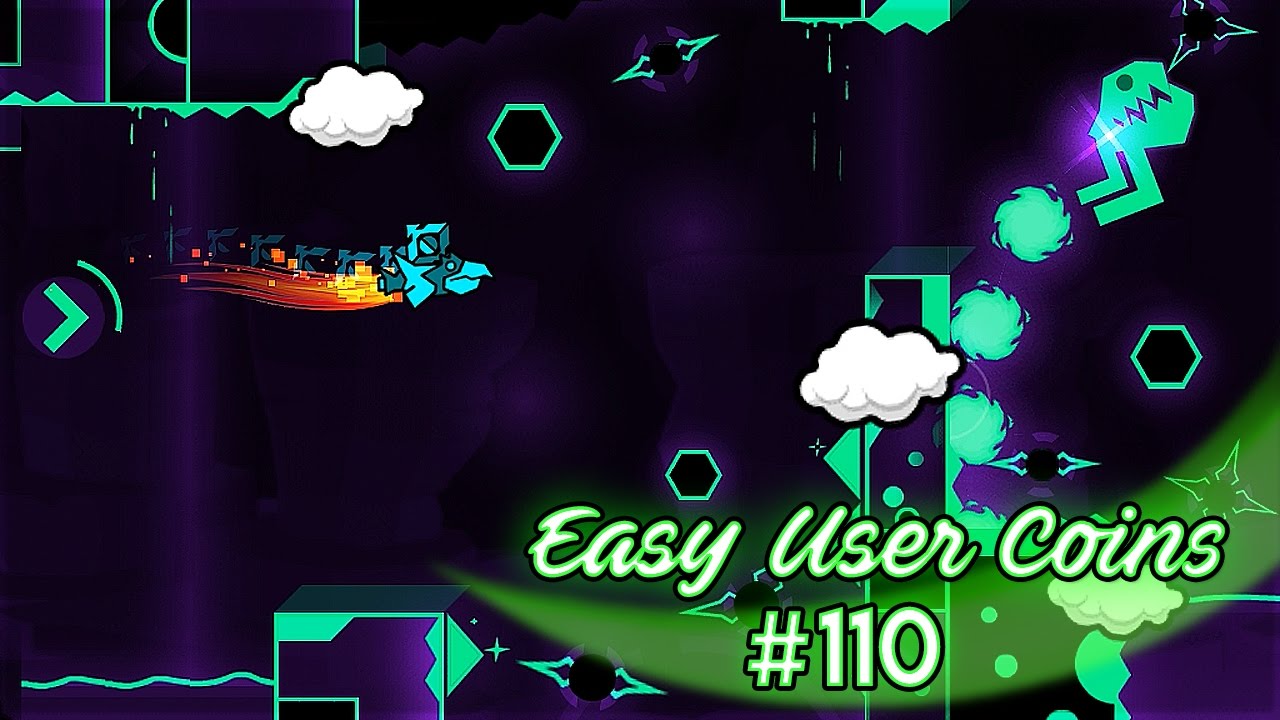 EASY USER COINS #110 | Geometry Dash 2.1 - "Elee" by BadKlatt ...