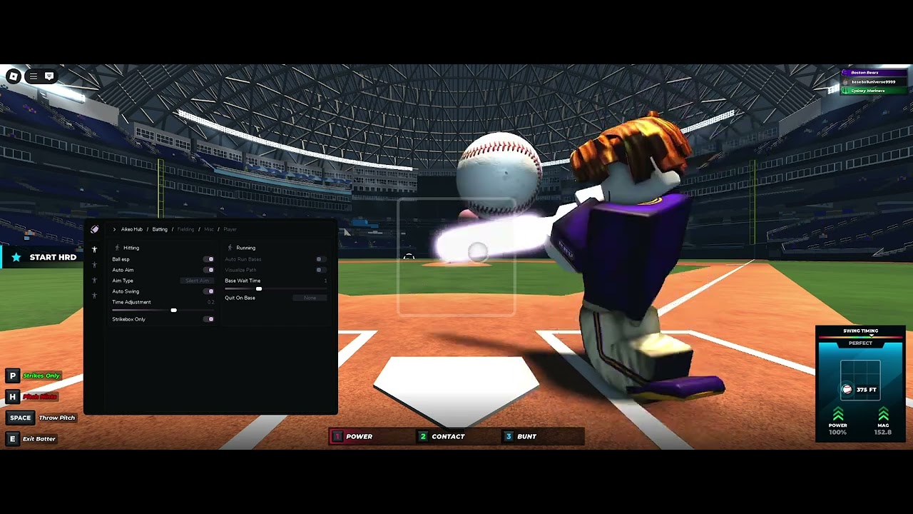 AIKEO HUB | BEST ROBLOX BASEBALL UNIVERSE SCRIPT (PAID) - YouTube