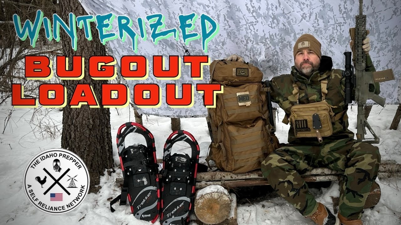 NEW 2025 WINTER BUGOUT BAG & LOADOUT - AR-15 BUILD - SURVIVAL GEAR ...