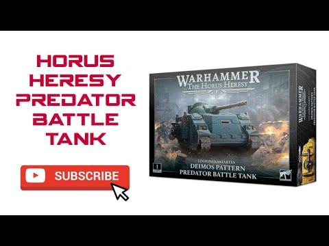 Horus heresy deimos pattern predator battle tank from games workshop ...