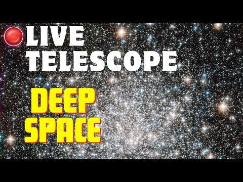 🔴 LIVE Scope: 🔭 Cat's Paw Nebula 🐱|Wild Duck Cluster M11 | Rose Cluster ...