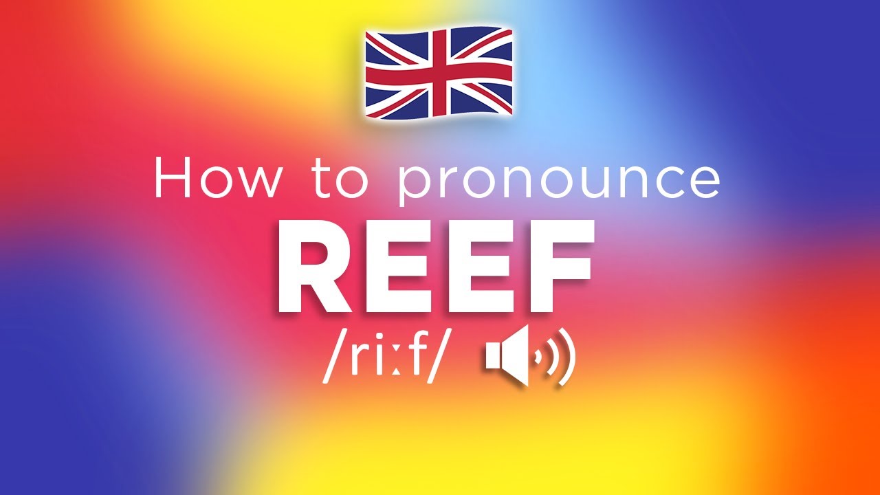 How To Pronounce Reef (100% CORRECTLY!!) - YouTube