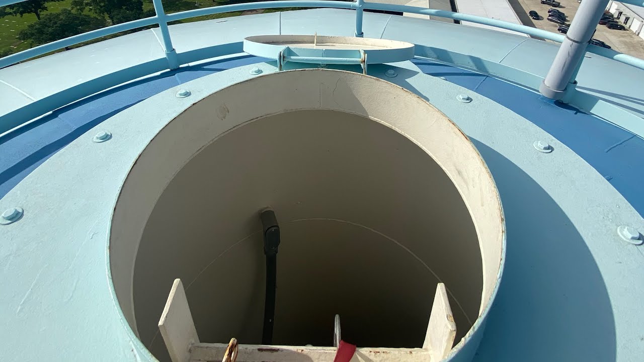 I climbed a water tower - YouTube