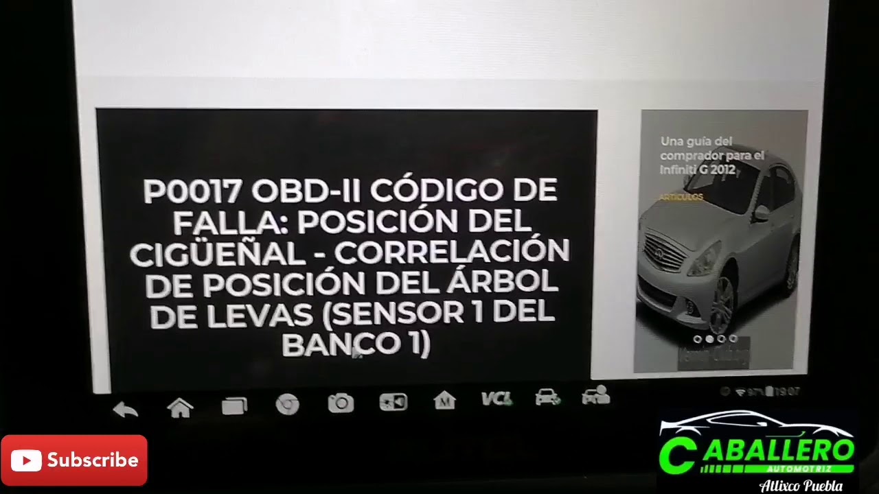 Código de falla p0017. En chevrolet, Como repararlo. - YouTube