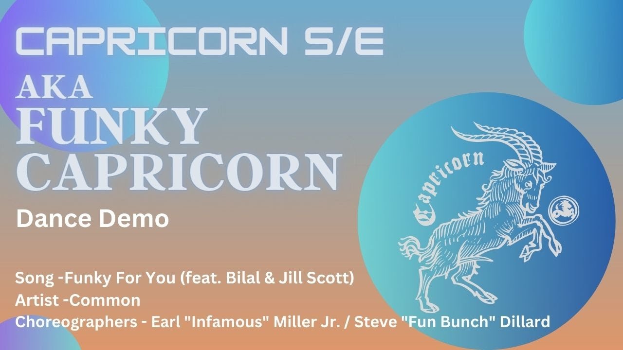 Capricorn S/E Line Dance aka Funky Capricorn (Demo) - YouTube