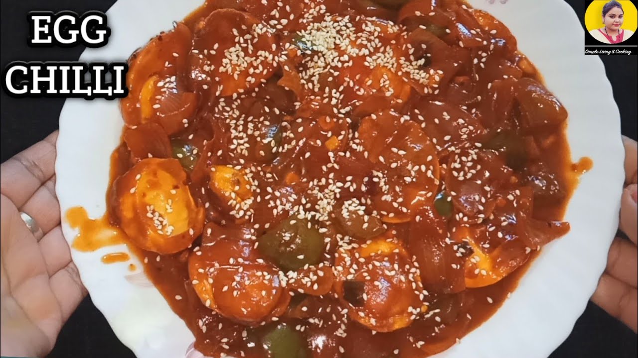 Egg Chilli Recipe | Anda Chilli | Egg Recipe - YouTube