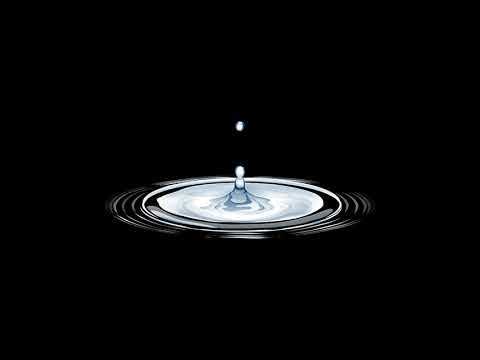 Scary water droplet [sound effect]