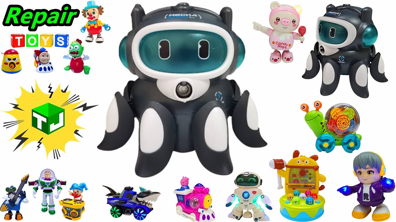 10 minutes of satisfying Toys Repair and satisfying unboxing Playing ...