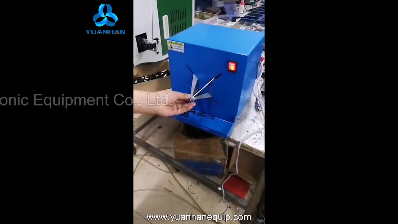 Rubber Band Bundling Machine for Wire and Cable YH-K288 - YouTube