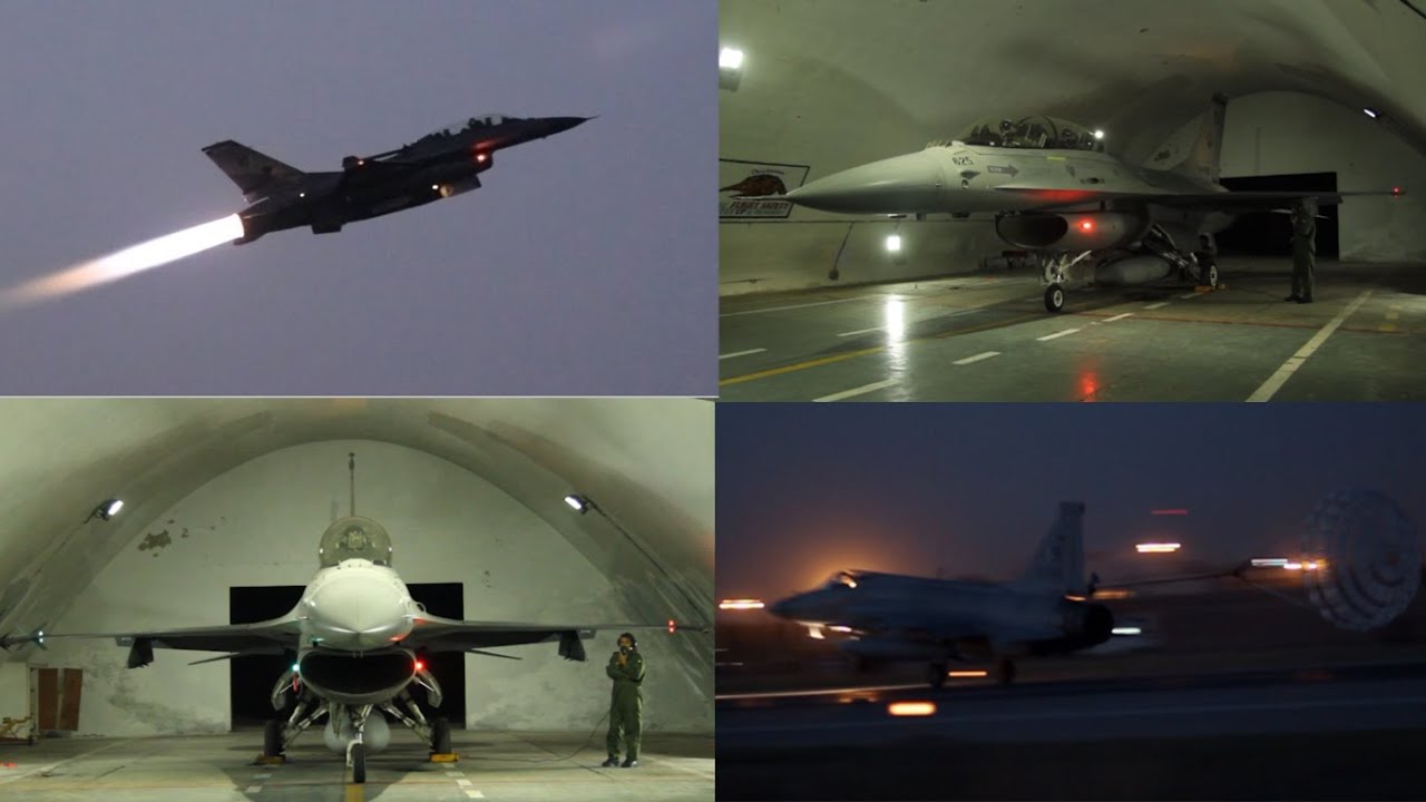 Pakistan Air Force (PAF) conducts Night Operational Exercise Hawk-Eye ...
