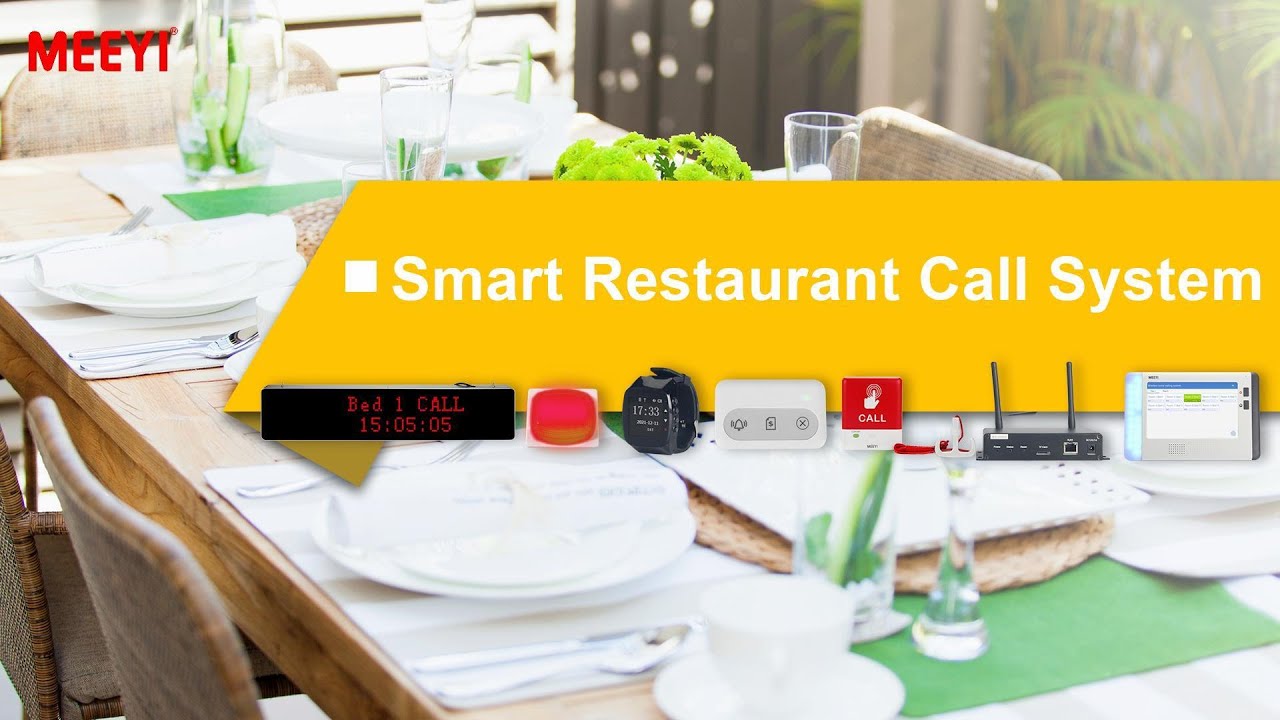 Smart Restaurant Call System - YouTube