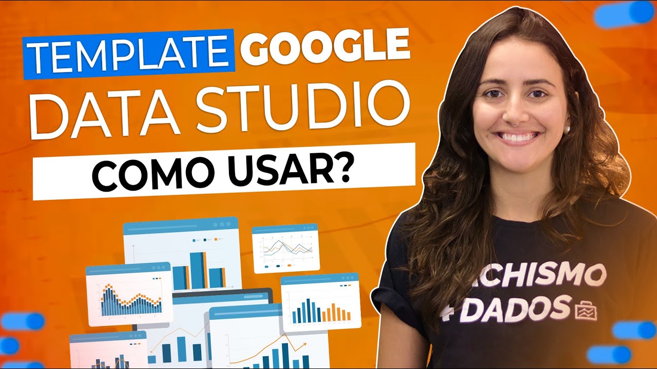 Como utilizar um template pronto no Google Data Studio? - YouTube
