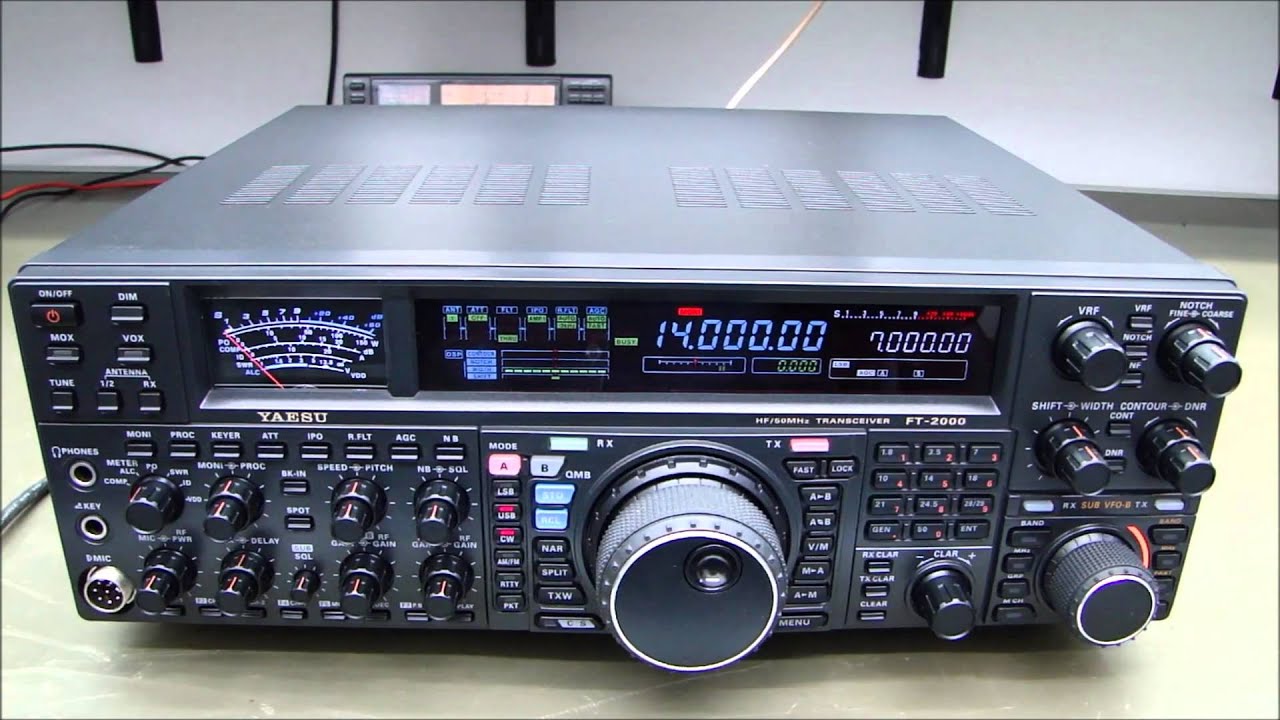ALPHA TELECOM VENDE YAESU FT-2000 IMPECÁVEL - YouTube