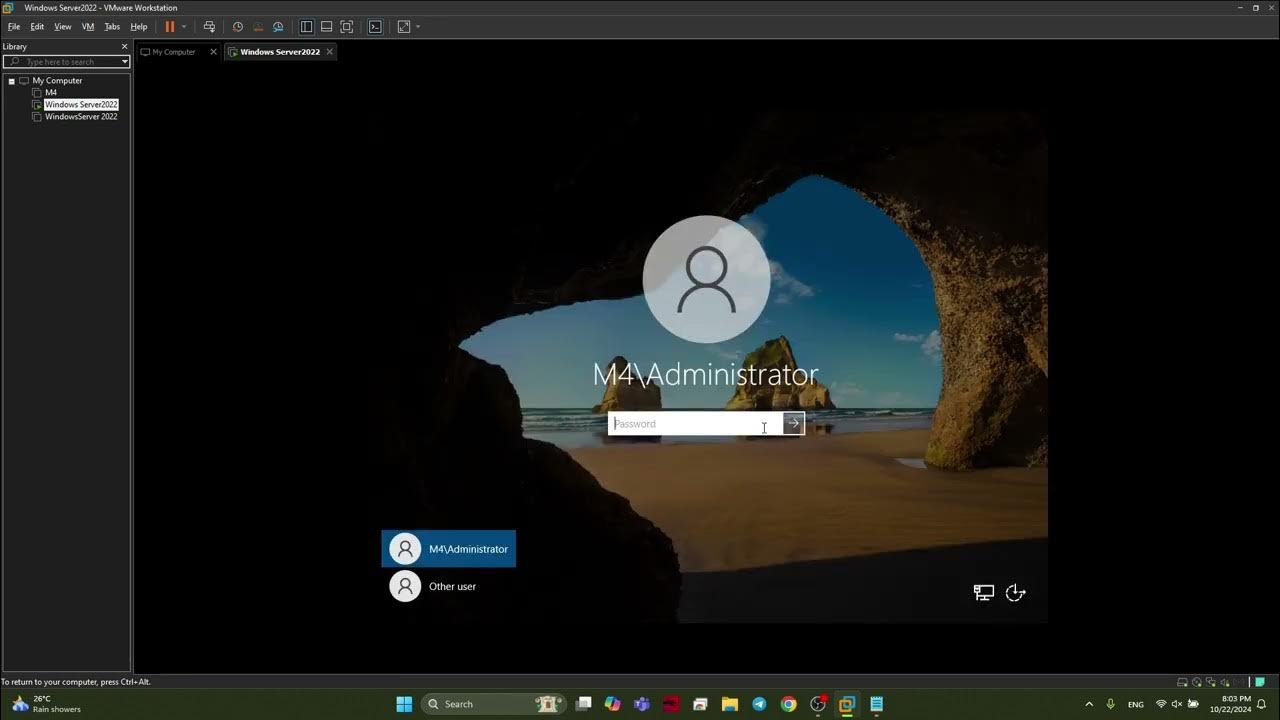 ការសិក្សាទៅលើDC, Join Domain, Create User, Group and Organizational Unit នៅក្នុង Windows Server ...