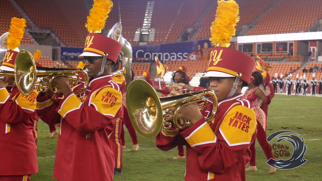 TSU "Ocean of Soul" Performing with Jack Yates "Marching Motion" - YouTube