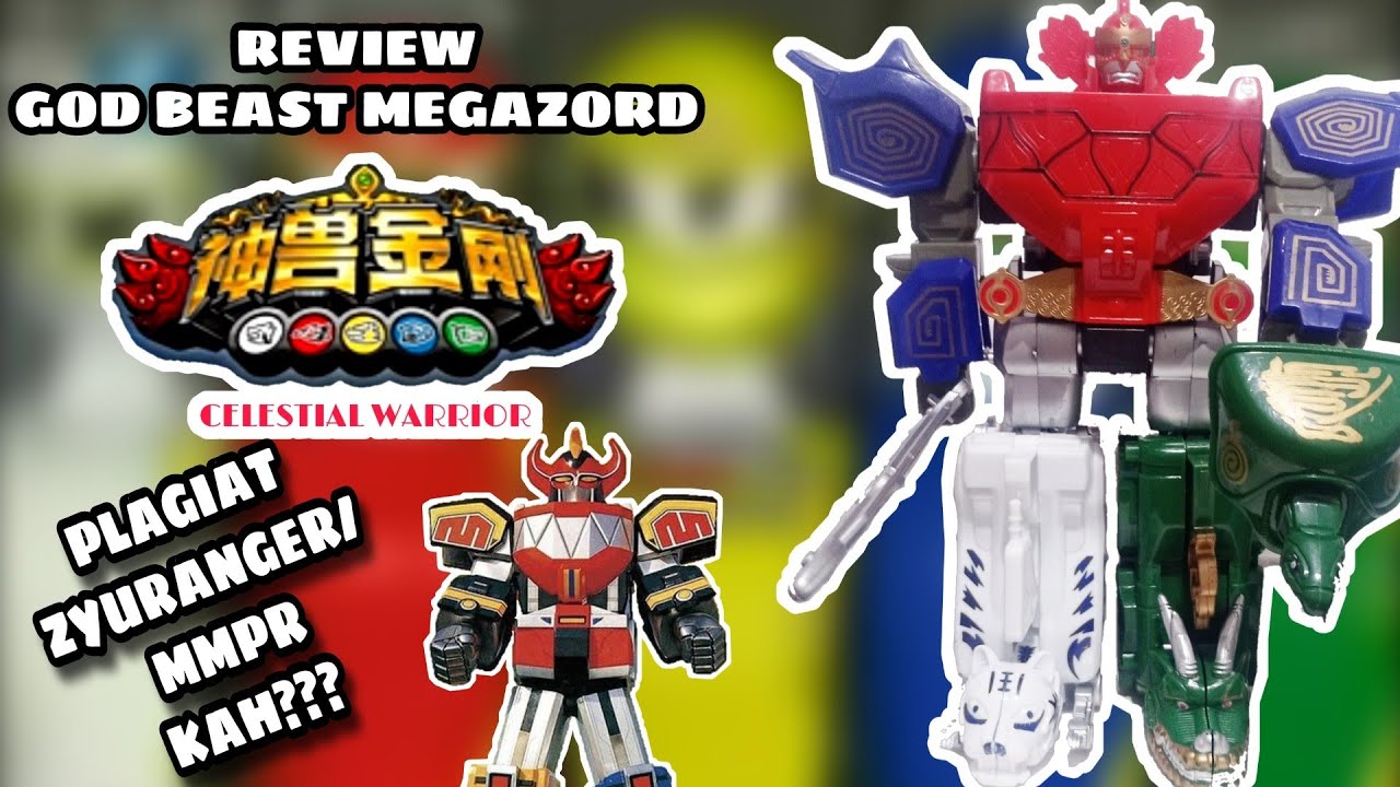 Review Megazord God Beast Celestial Warrior - Bener2 Sama persis bro ...