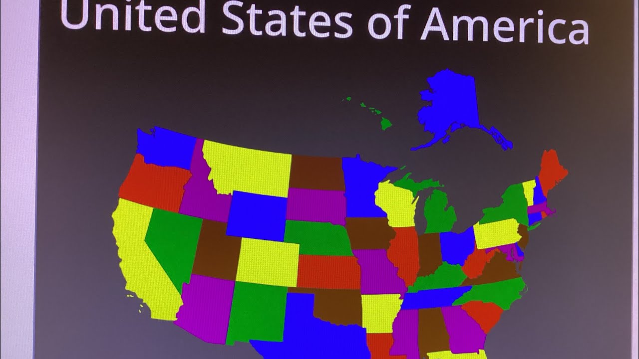United States Geography fan song USA’s States - YouTube