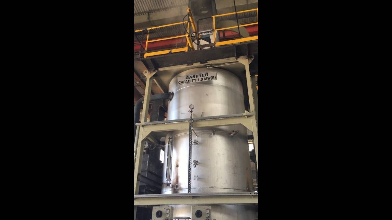 Multi-Fuel Gasifier - works on MSW RDF - YouTube
