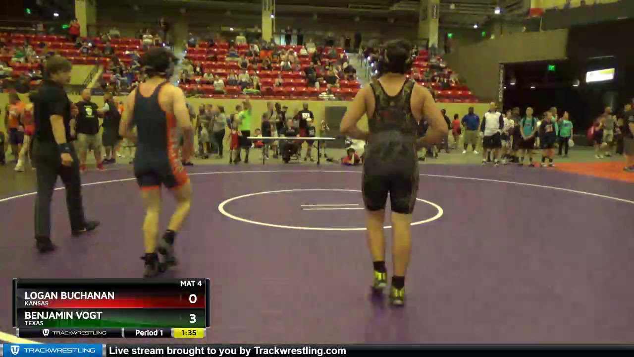 14U 165 Logan Buchanan Kansas Vs Benjamin Vogt Texas - YouTube
