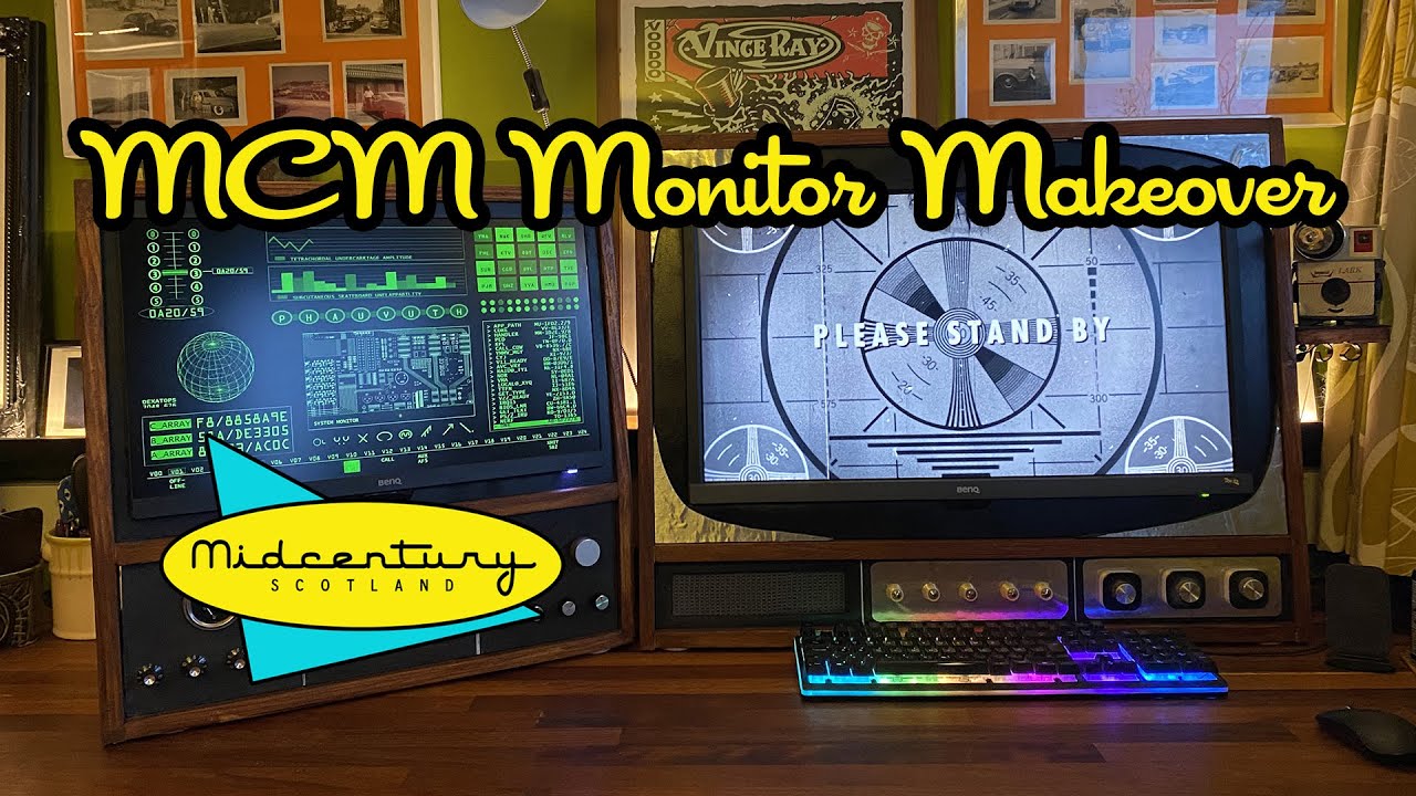 MCM Monitor Makeover - YouTube