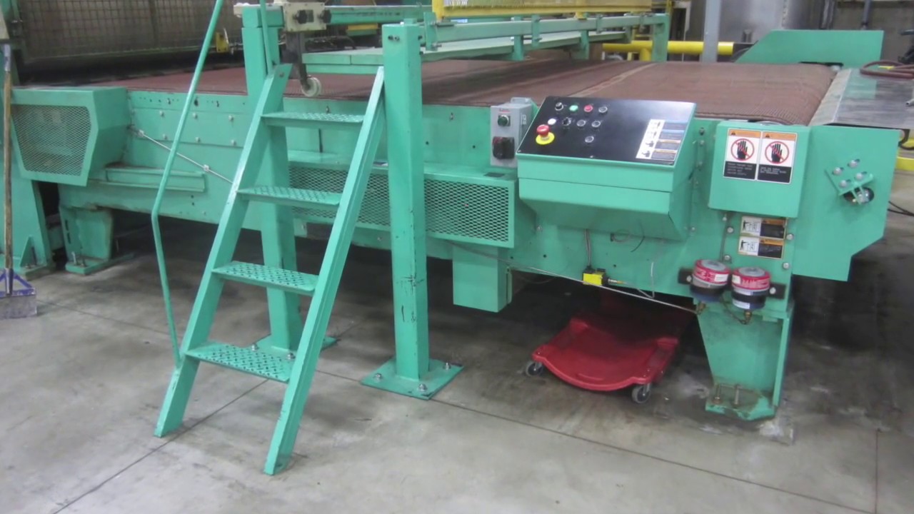 Marquip Corrugator Double Backer 2500 mm LHDPG - YouTube