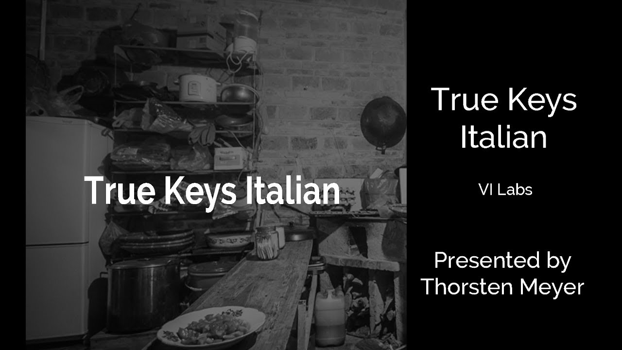 True Keys Italian by VI Labs Improvisation - YouTube