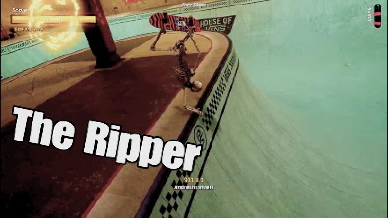 Tony hawk pro skate montage | The Ripper - YouTube