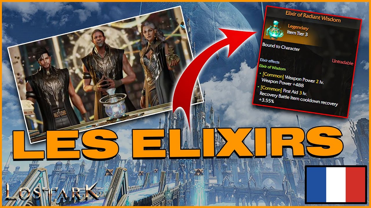[Lost Ark FR] Tout savoir sur les élixirs | Guide et explications ...