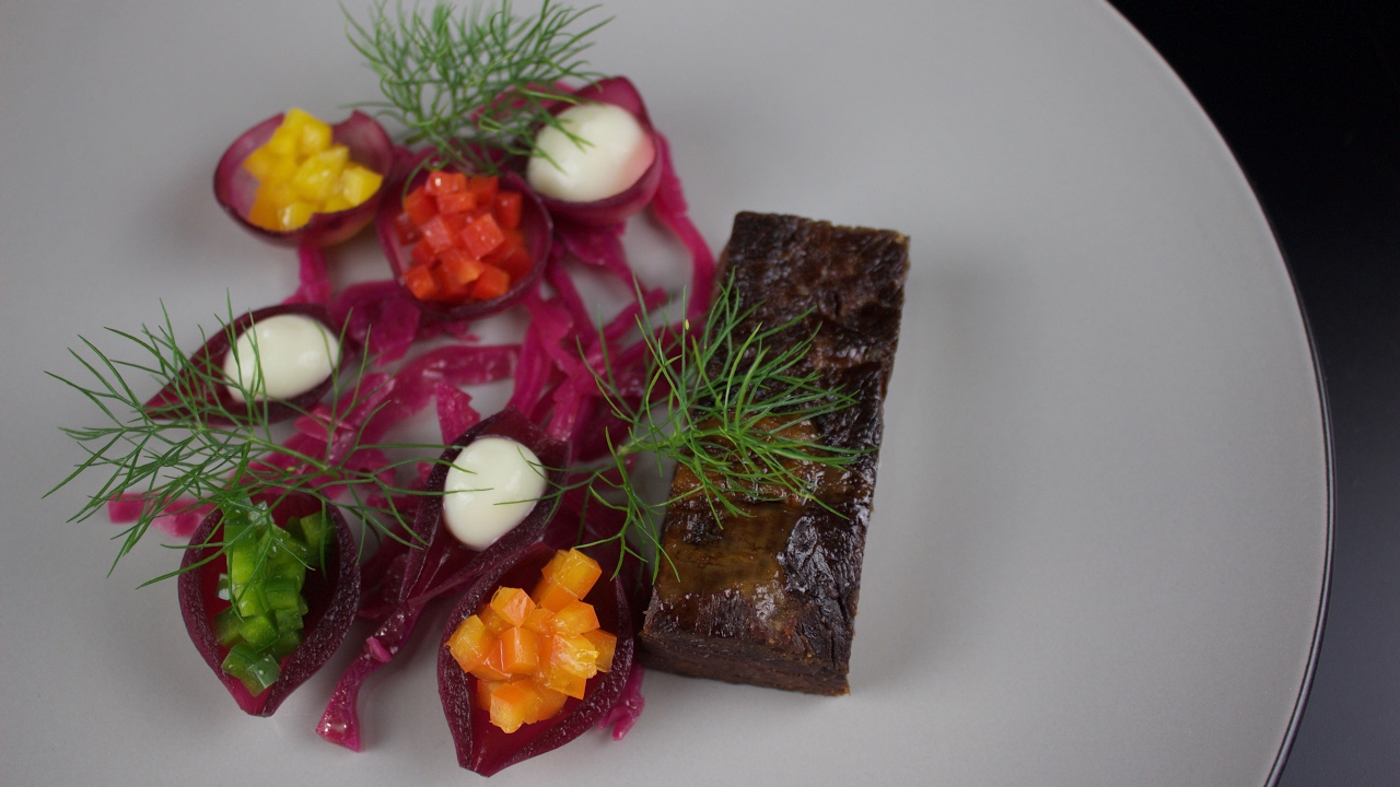 Plating Food #25 | Shot-rib and Chimichurri | - YouTube