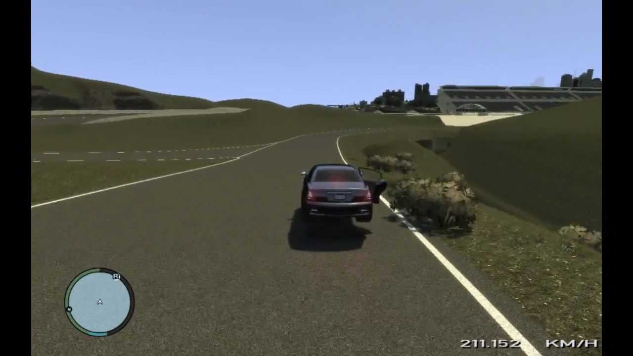 Maple Valley Racetrack Test GTA IV - YouTube