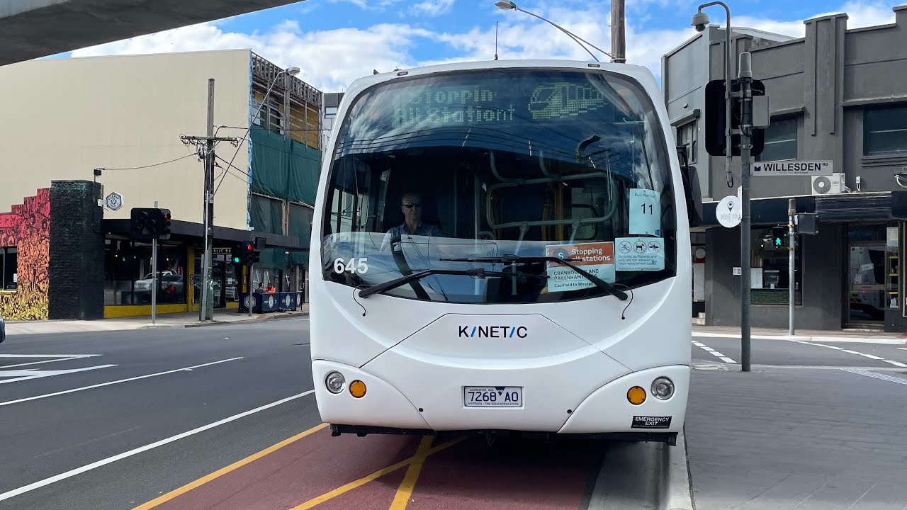 KINETIC Rail 645 (MAN 16.240 | Designline) On Cranbourne/Pakenham Line ...