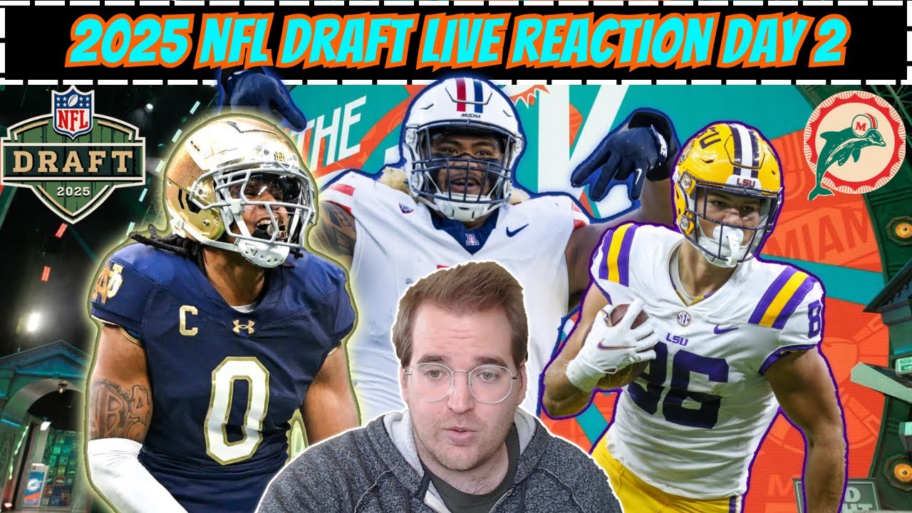 Miami Dolphins 2025 NFL Draft LIVE Reaction | Day 2 - YouTube