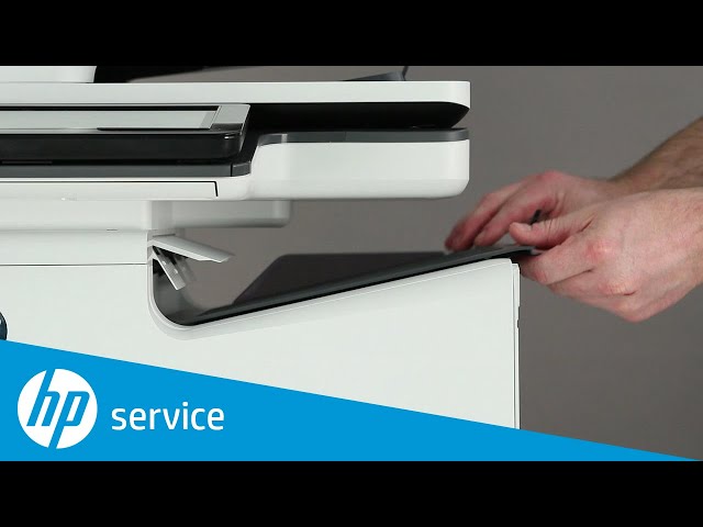 HP PageWide Enterprise Color 556, MFP 586 - Removal and replacement ...